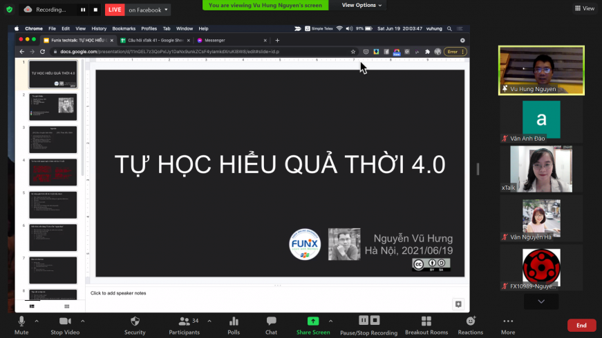 Mentor FUNIX chia sẻ bí quyết tự học hiệu quả thời 4.0 | Học trực tuyến ...