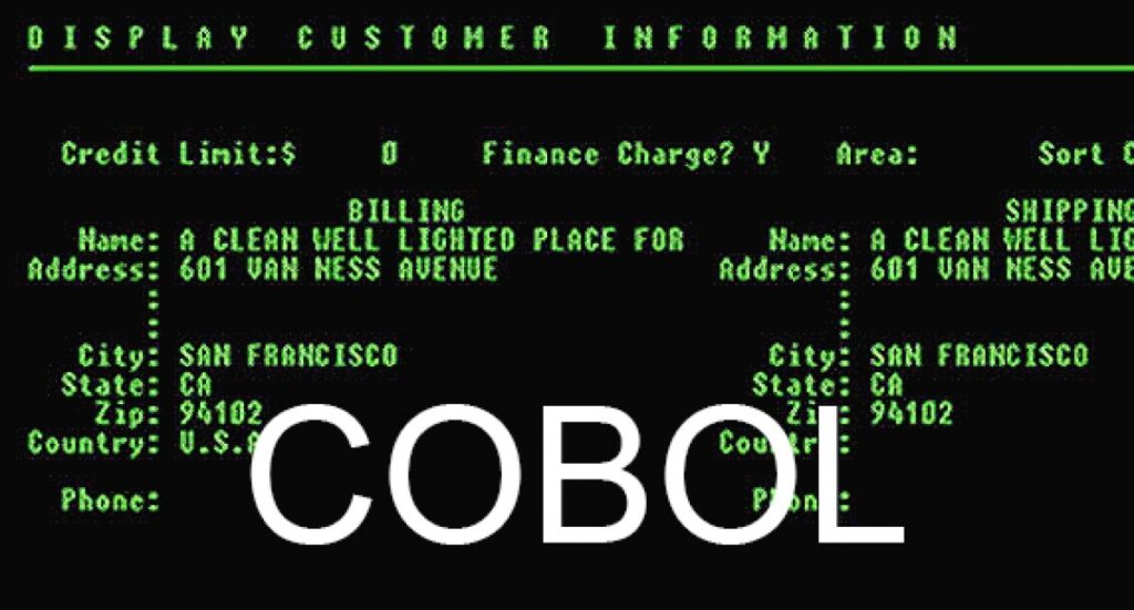 Ngôn ngữ lập trình COBOL là gì?