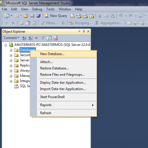Các thao tác cơ bản với cơ sở dữ liệu và bảng trong SQL Server