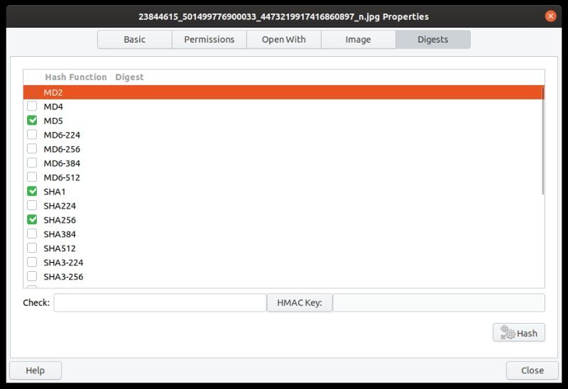 Cách kiểm tra tính toàn vẹn của tệp trên Linux với GtkHash