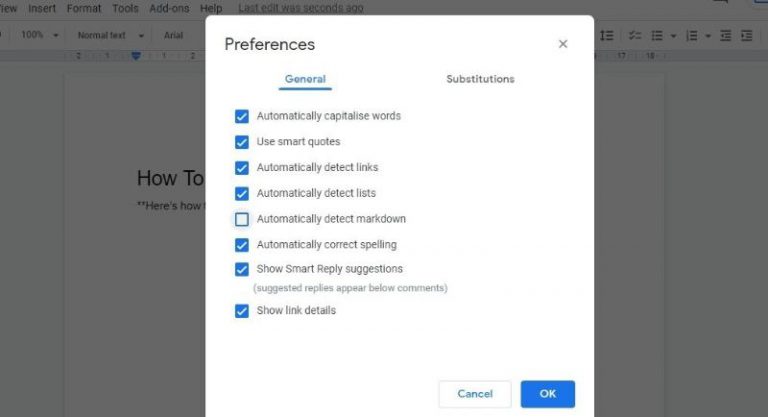Cách sử dụng Markdown trong Google Documents