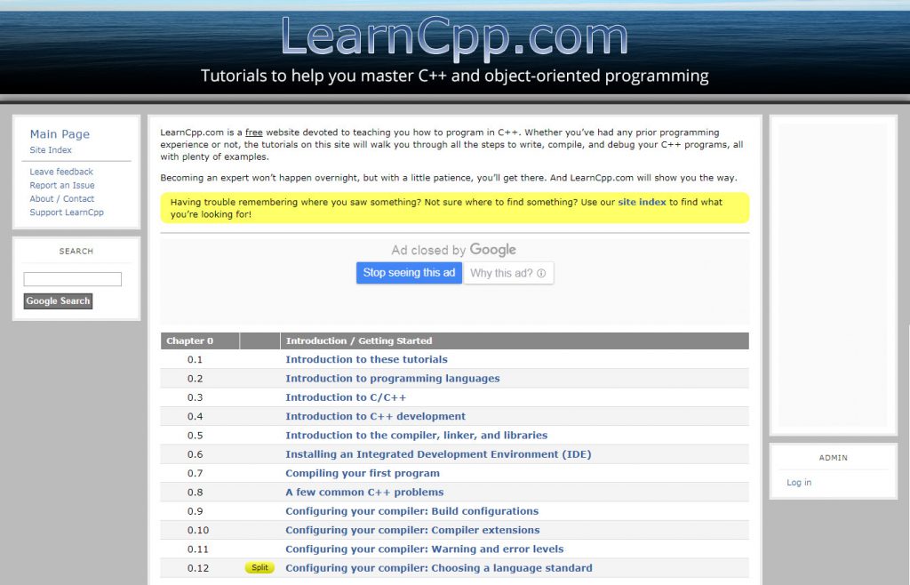 LearnCpp | Học trực tuyến CNTT, học lập trình từ cơ bản đến nâng cao