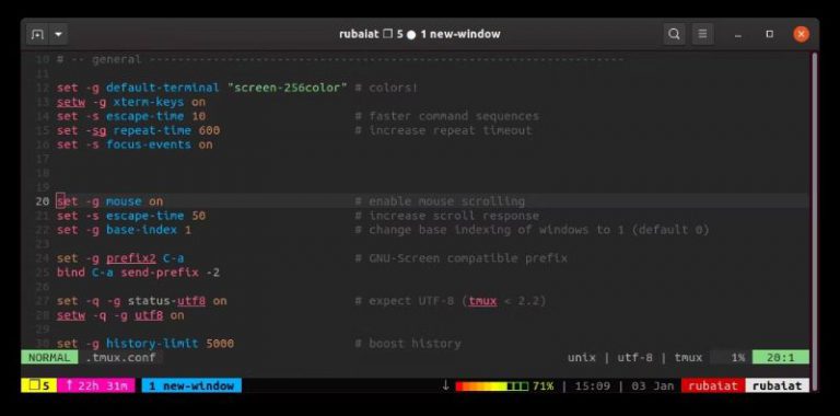 Hướng dẫn cách cài đặt và cấu hình Tmux cho Linux