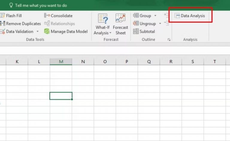 Cách dùng Data Analysis Toolpak để phân tích dữ liệu cơ bản trong Excel