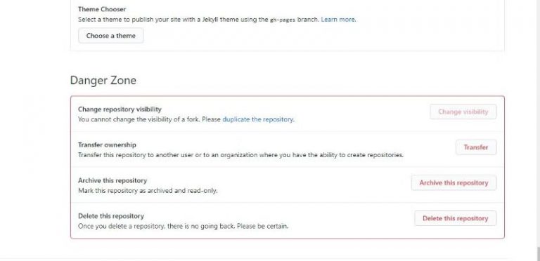 Cách xóa kho lưu trữ không mong muốn trên GitHub