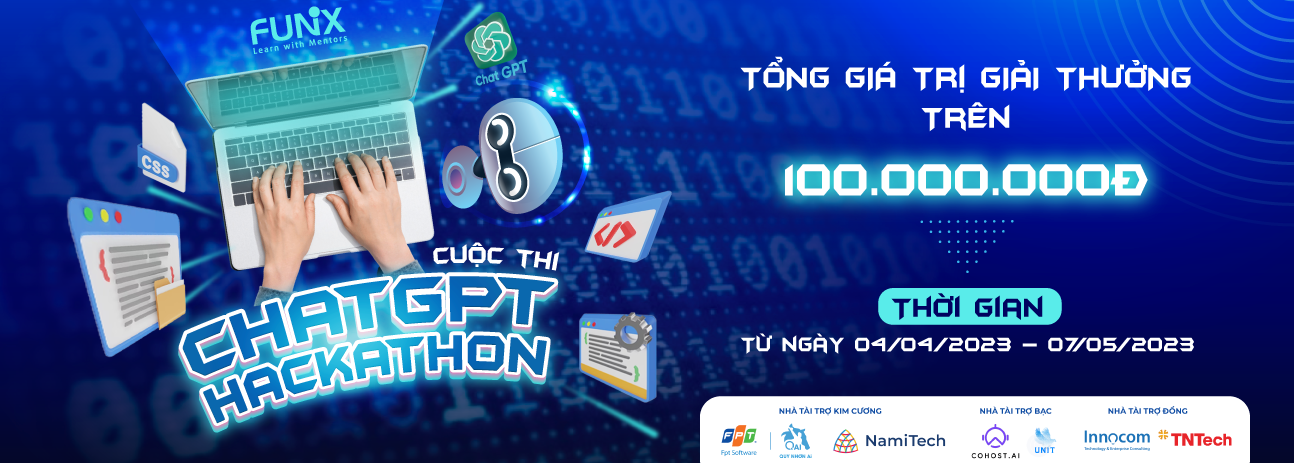 Tìm hiểu về "Ứng dụng ChatGPT trong giáo dục" cùng ChatGPT Hackathon FUNiX