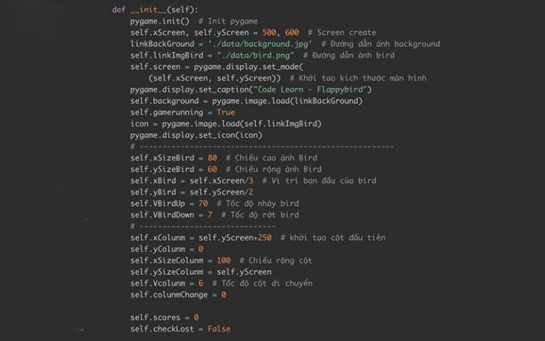 Lập trình game bằng visual studio đơn giản - Lập trình game Flappy Bird
