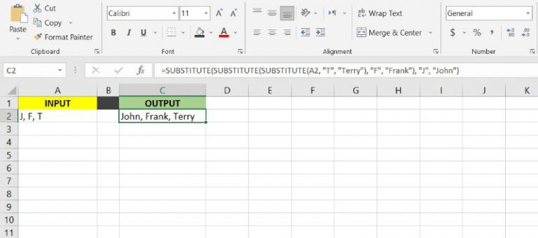 Cách sử dụng hàm SUBSTITUTE trong Excel | Học CNTT cùng FUNiX