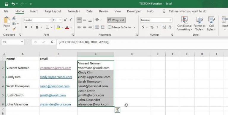 Cách sử dụng hàm TEXTJOIN trong Excel | Học CNTT cùng FUNiX