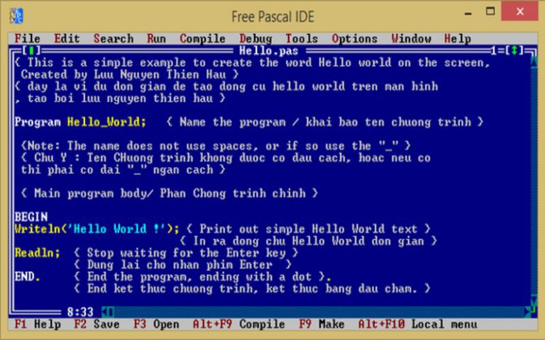 Lập trình game trên Pascal | Phát triển game đơn giản với Pascal