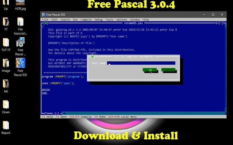 Review các phần mềm lập trình game Free Pascal miễn phí